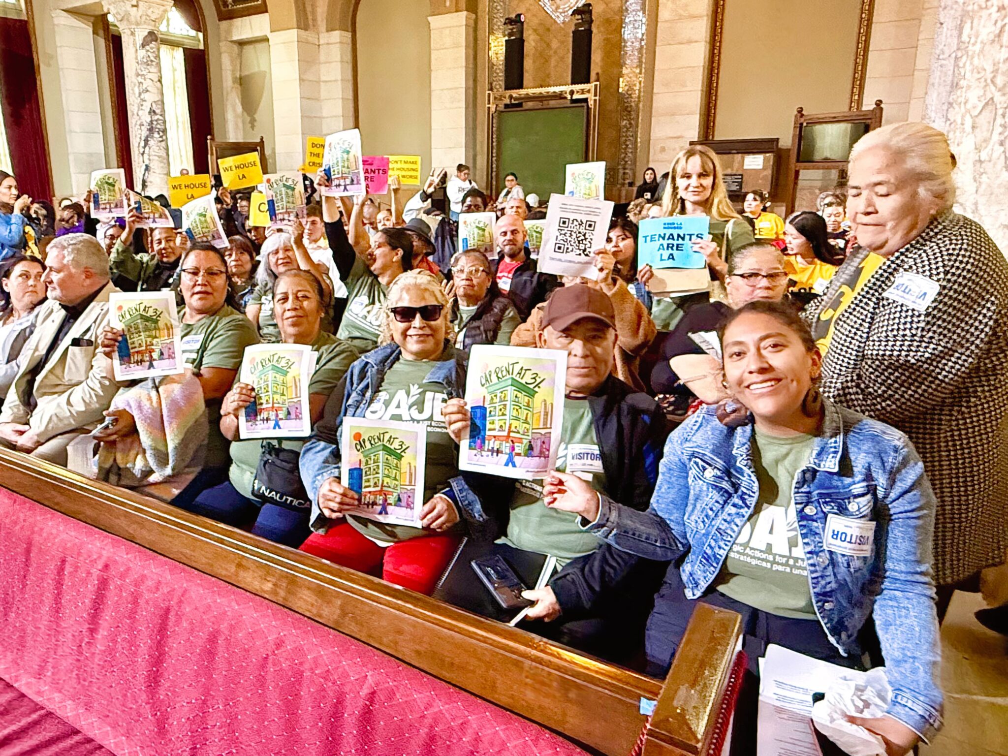 LA City Council Approves Capping the Rent at 4% By SAJE Staff November ...